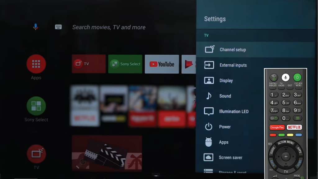 How to Scan For Channels on Android tivi sony - GSM FULL INFO