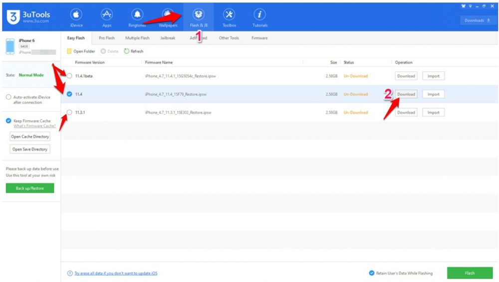 How to update iOS using 3utools - GSM FULL INFO