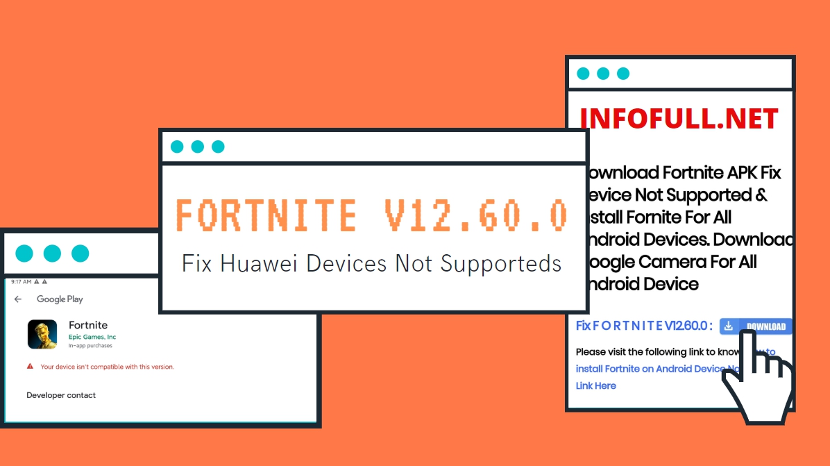 How to install Fortnite Apk Fix Device Not Supported For Huawei Devices ...