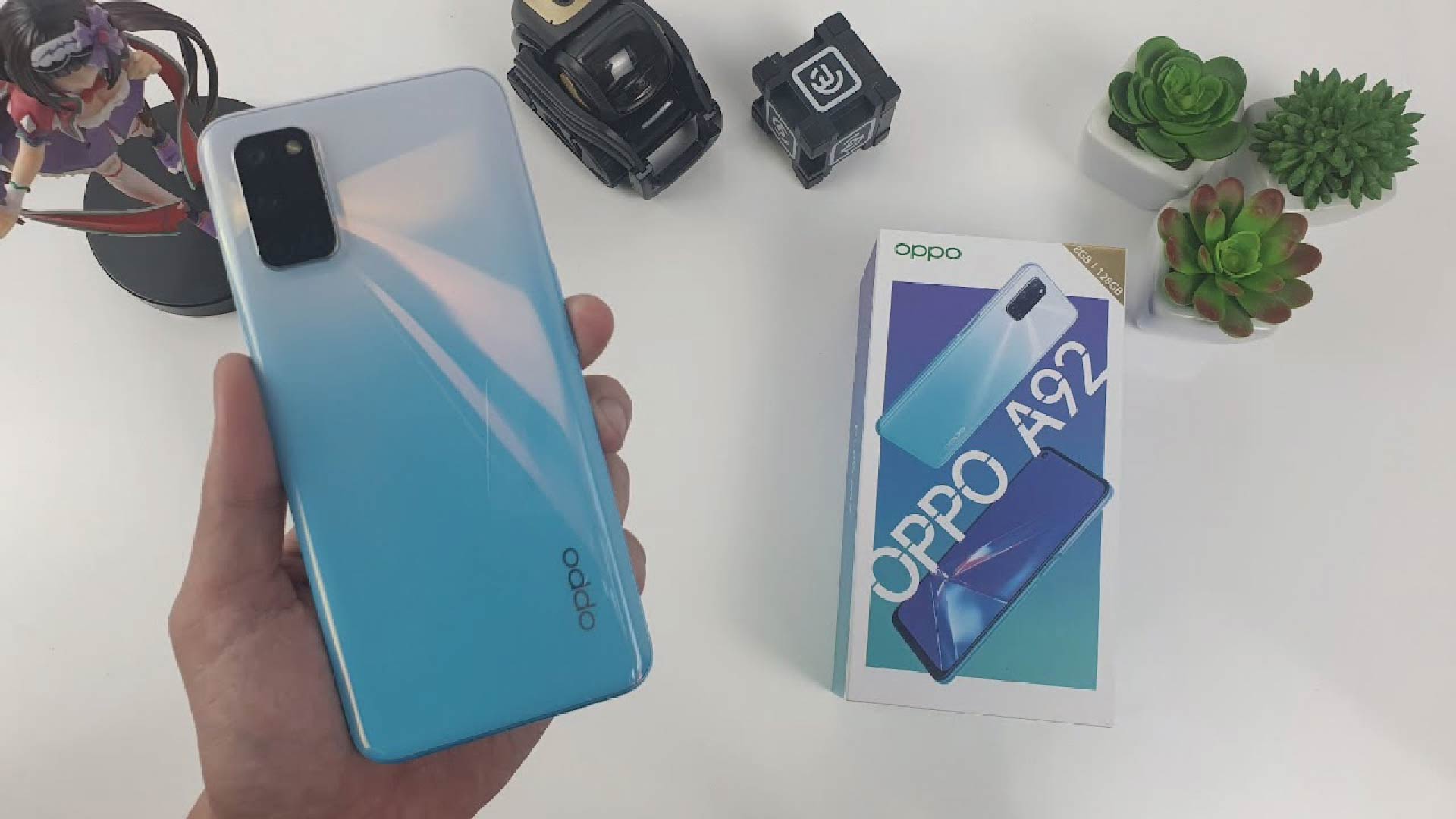Oppo A92 2020 Unboxing: Snapdragon 665, Hands-On, Unbox, Design, Set Up ...