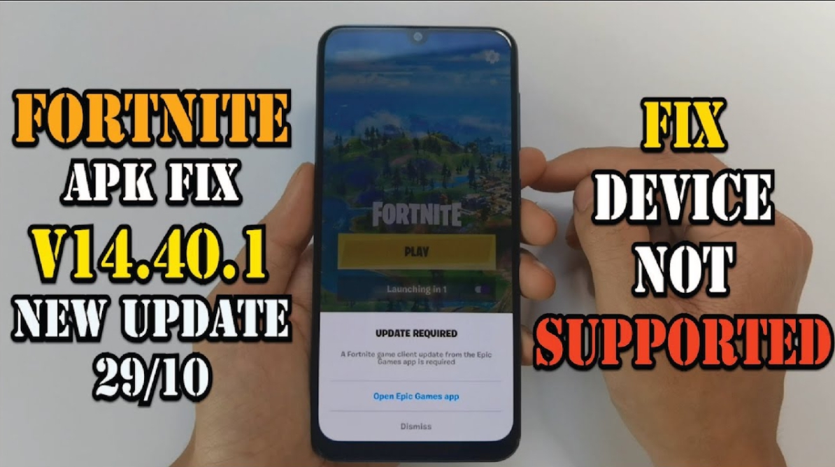 How to Install Fortnite Apk Fix Device Not Supported For Samsung ...