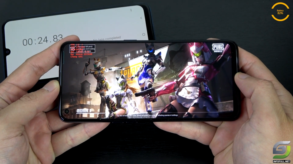 Oppo A94 test game PUBG Mobile - GSM FULL INFO