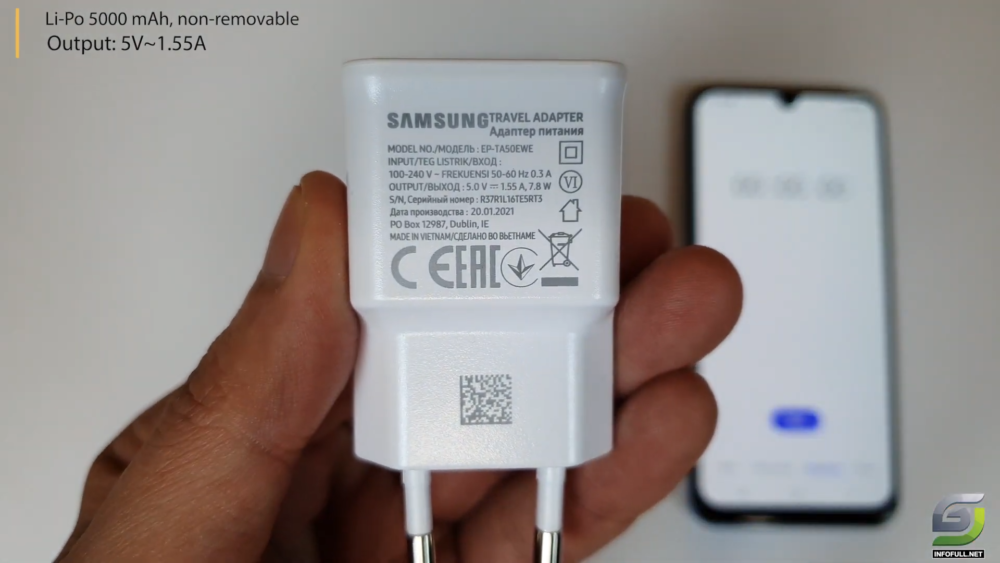 Samsung A02 Battery Charging test 0% to 100% | 7.8W charger 5000mAh ...