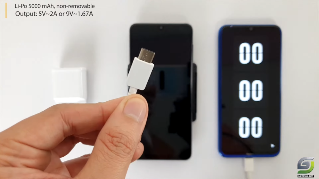 Samsung Galaxy A22 Battery Charging test 0% to 100% | 15W fast charging ...