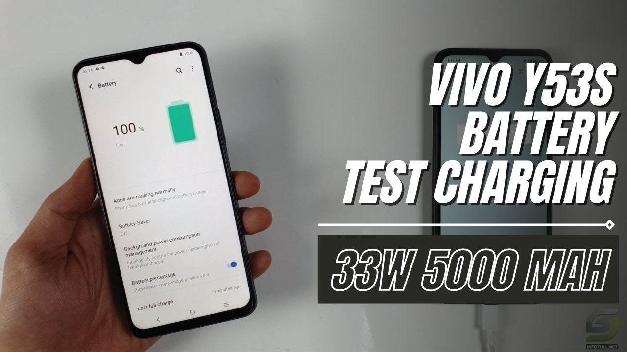Vivo Y53S Battery Charging test 0% to 100% - GSM FULL INFO