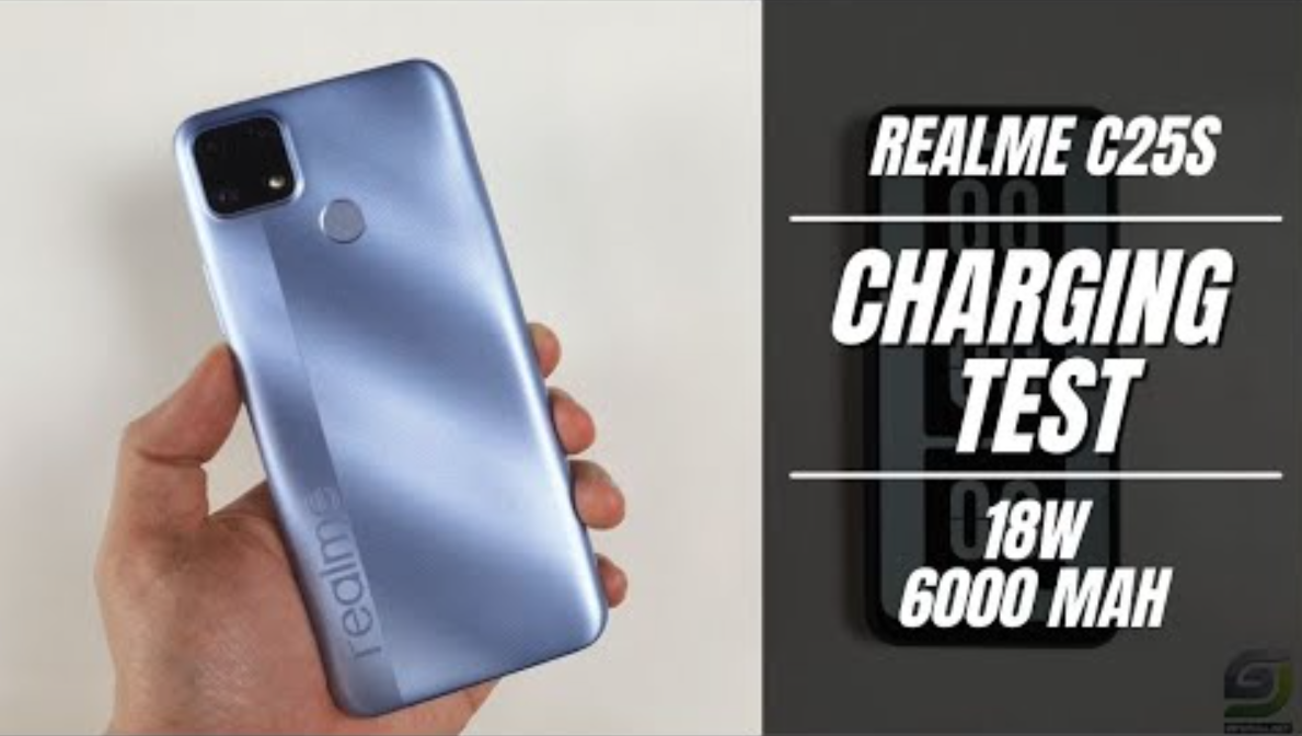 Realme C25s Battery Charging Test 0% to 100% | 18W fast charger 6000 ...