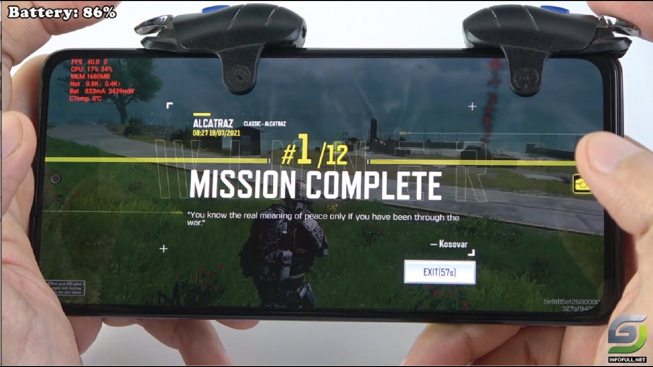 Xiaomi Redmi Note 10 Pro Call of Duty Gameplay COD Mobile | 120Hz ...