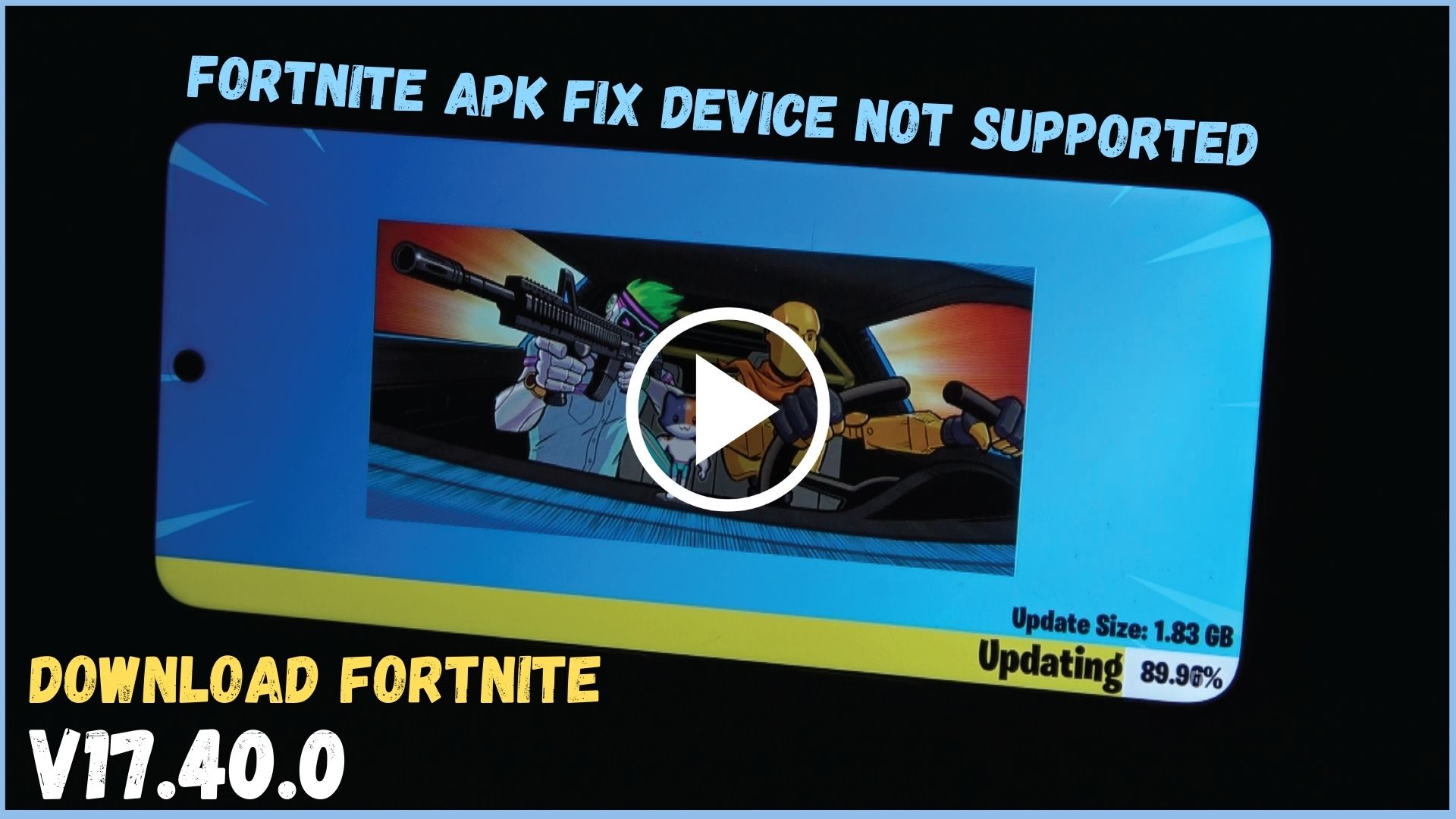 How to Install Fortnite Apk V17.40.0 For Realme Fix Device Not ...