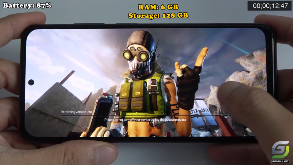 Redmi Note 10 test game Apex Legends Mobile - GSM FULL INFO