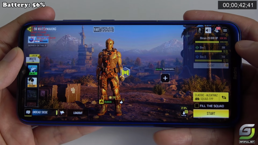 Redmi Note 8 test game Call of Duty Mobile Season 6 The Heat CODM 2021 ...