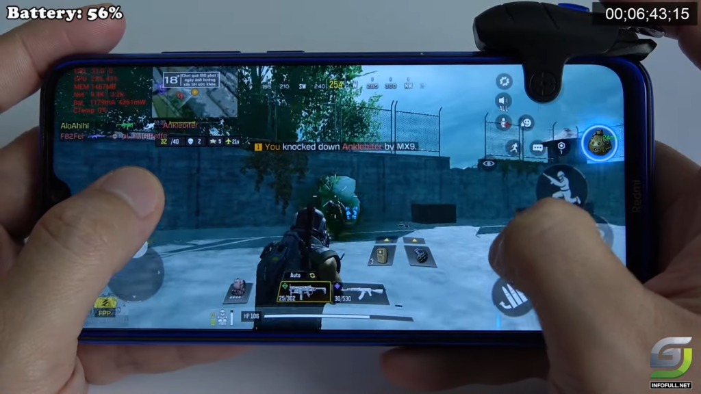 Redmi Note 8 test game Call of Duty Mobile Season 6 The Heat CODM 2021 ...