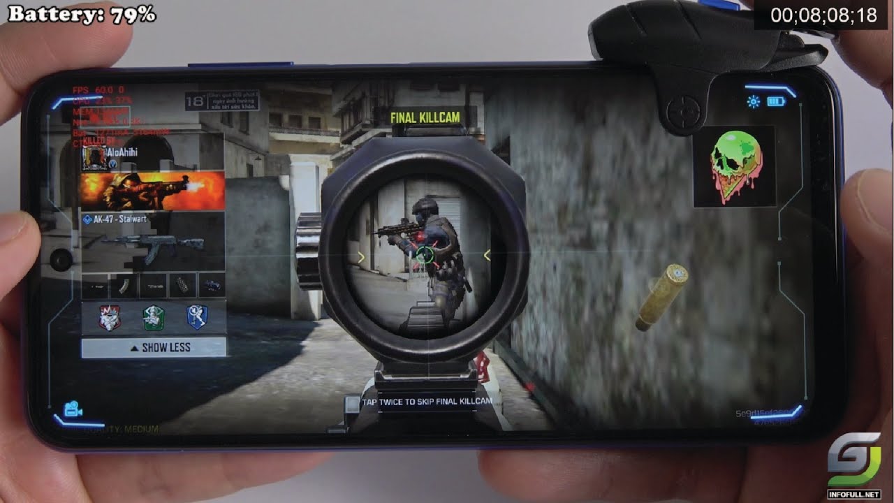 Xiaomi Redmi Note 10 5G test game Call of Duty Mobile Season 6 The Heat ...