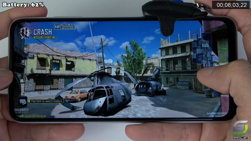 Xiaomi Redmi 10 test game CALL OF DUTY Mobile CODM - GSM FULL INFO