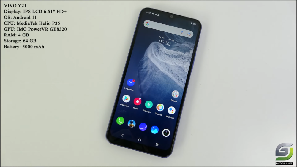 Vivo Y21 Unboxing | Hands-On, Design, Unbox, AnTuTu Benchmark, Camera ...