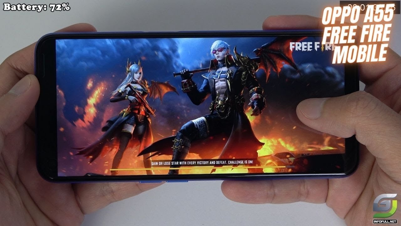 Oppo A55 test game Free Fire Mobile - GSM FULL INFO