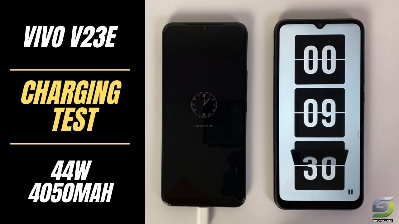 Vivo V23e Battery Charging Test 0% to 100% - GSM FULL INFO