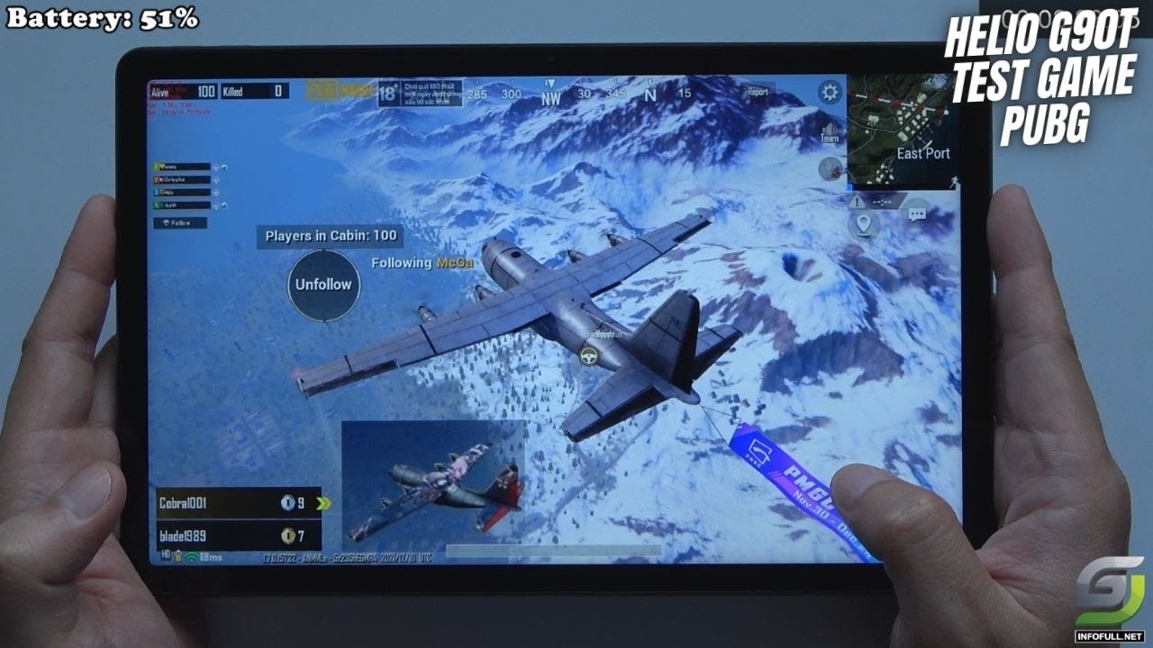 Lenovo Tab P11 Plus test game PUBG Mobile - GSM FULL INFO