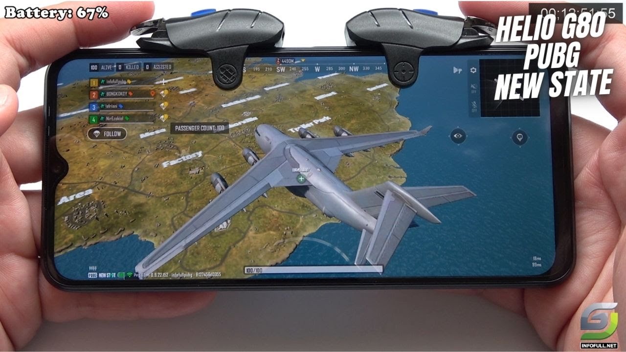 Vivo Y33s Test game PUBG NewState | Helio G80 - GSM FULL INFO