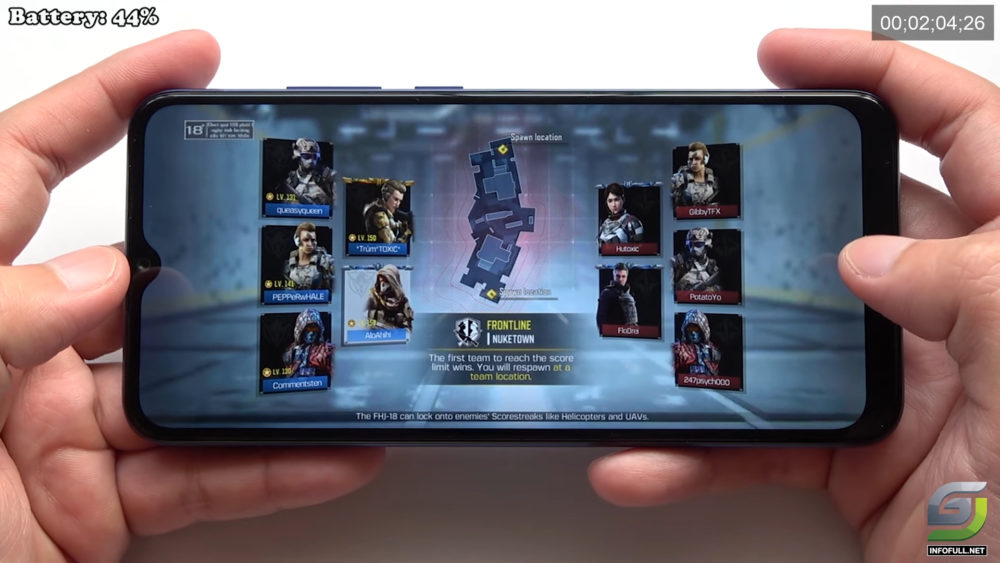 Samsung A03 test game Call of duty Mobile - GSM FULL INFO