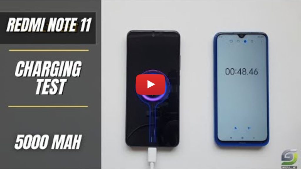 Xiaomi Redmi Note 11 Battery Charging Test 0% to 100% - GSM FULL INFO