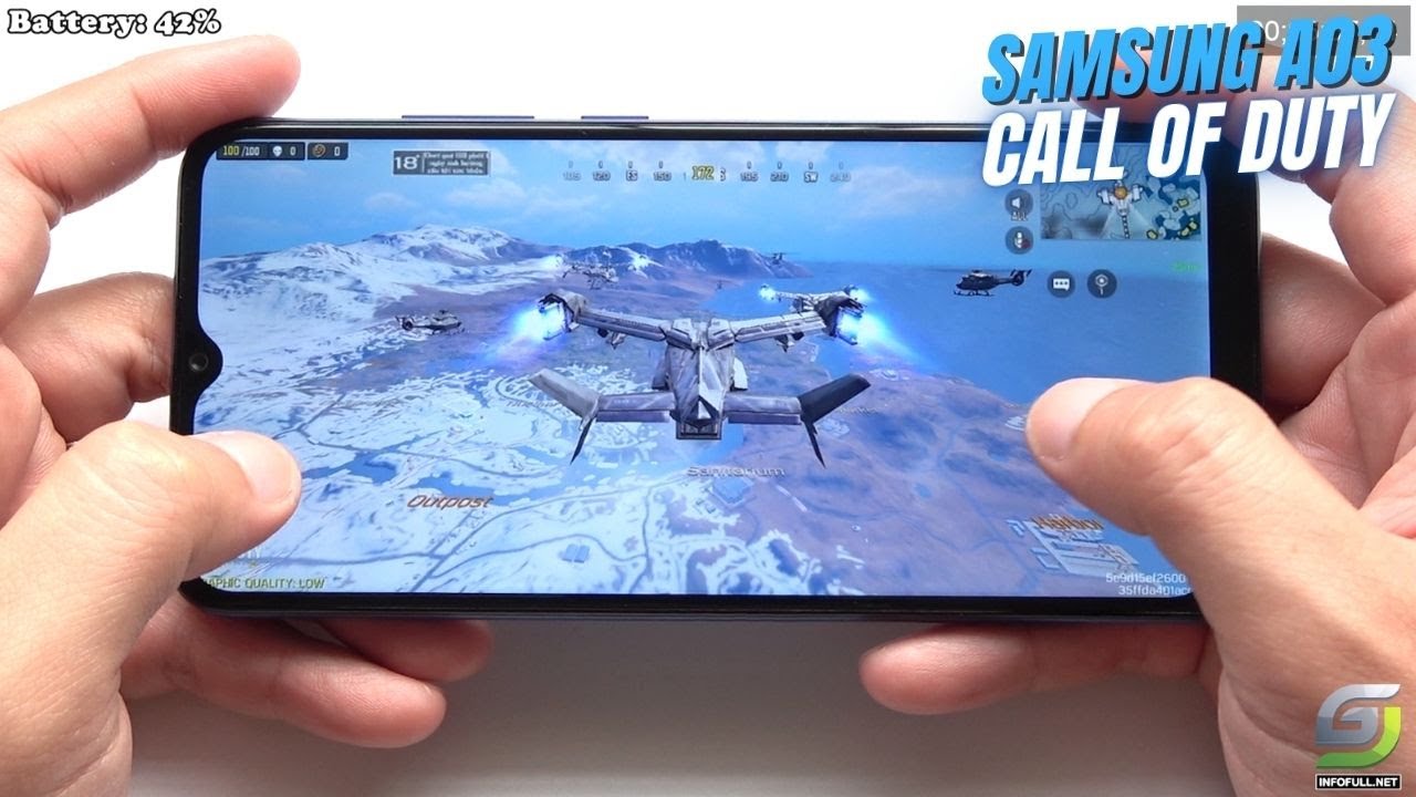 Samsung A03 test game Call of duty Mobile - GSM FULL INFO