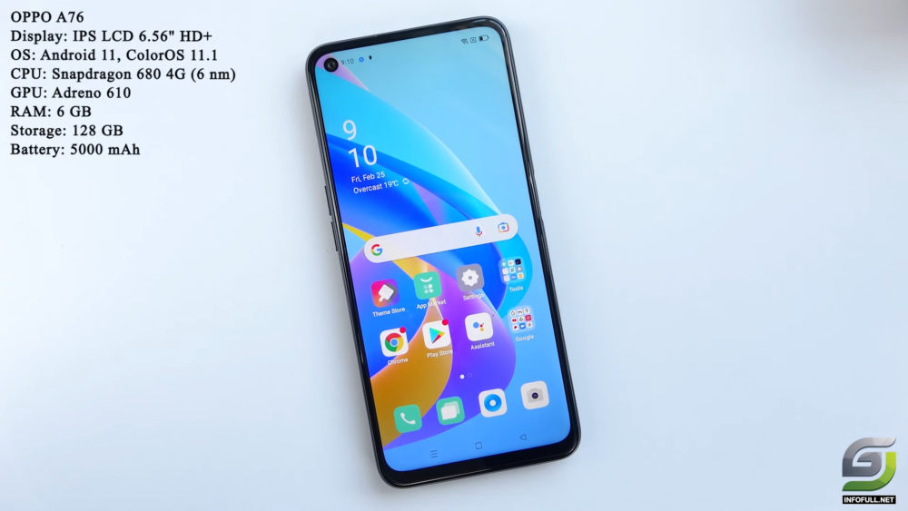 Oppo A76 Unboxing | Hands-On, Design, Unbox, Antutu Benchmark, Set Up ...