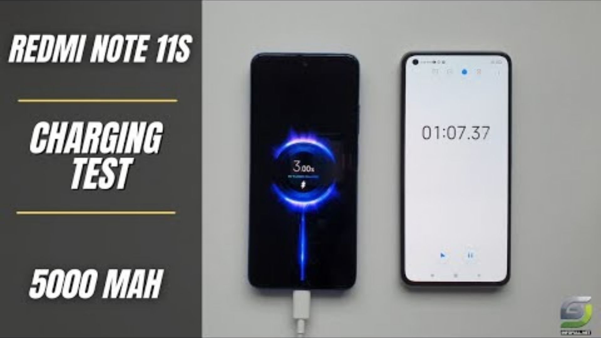 Redmi Note 11s Battery Charging test 0% to 100% | 33W fast charger 5000 ...