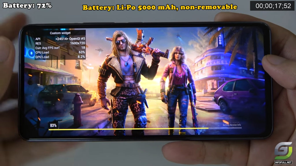 Samsung Galaxy A53 test game Call of Duty Mobile CODM - GSM FULL INFO