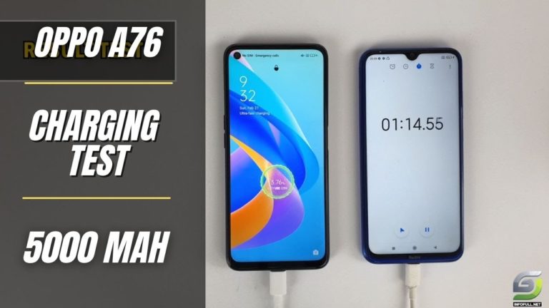 Oppo A76 Battery Charging test 0% to 100% | 33W fast charger 5000 mAh ...