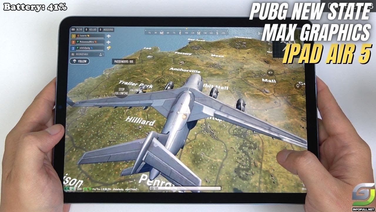 iPad Air 5 test game Apex Legends Mobile - GSM FULL INFO