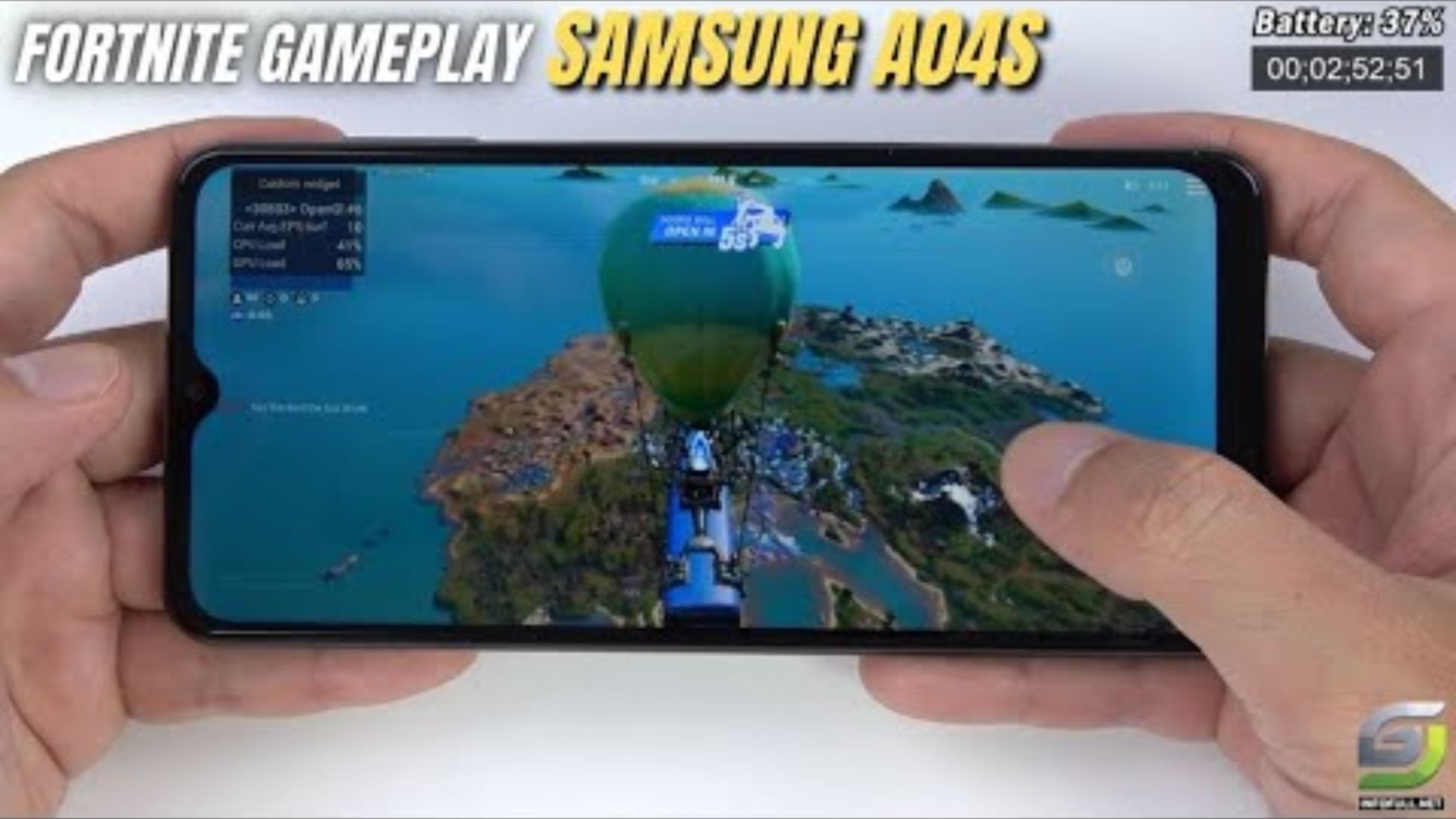 Samsung A04s Fortnite Gameplay | Exynos 850 - GSM FULL INFO