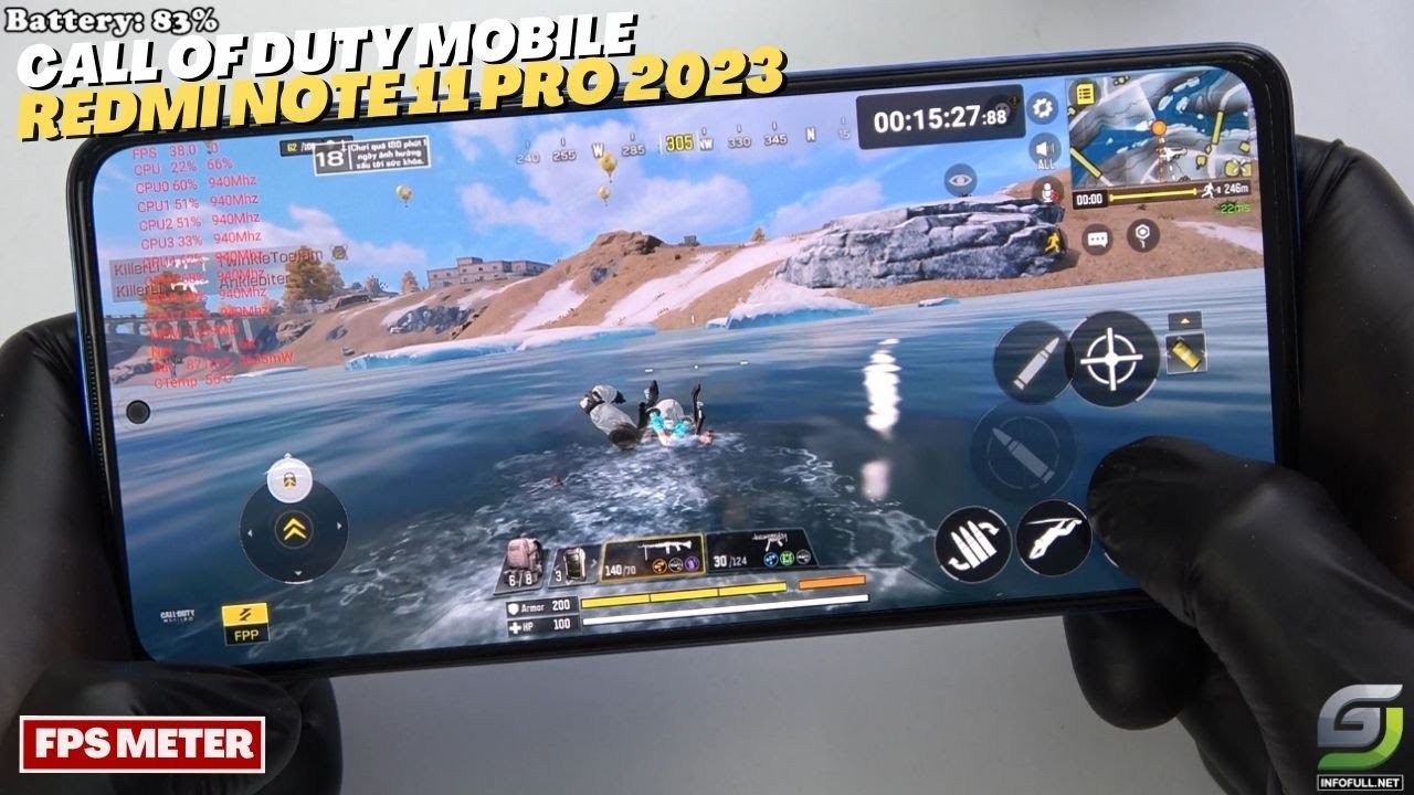Xiaomi Redmi Note 11 Pro 5G Test game Call of Duty Mobile 2023 - GSM ...