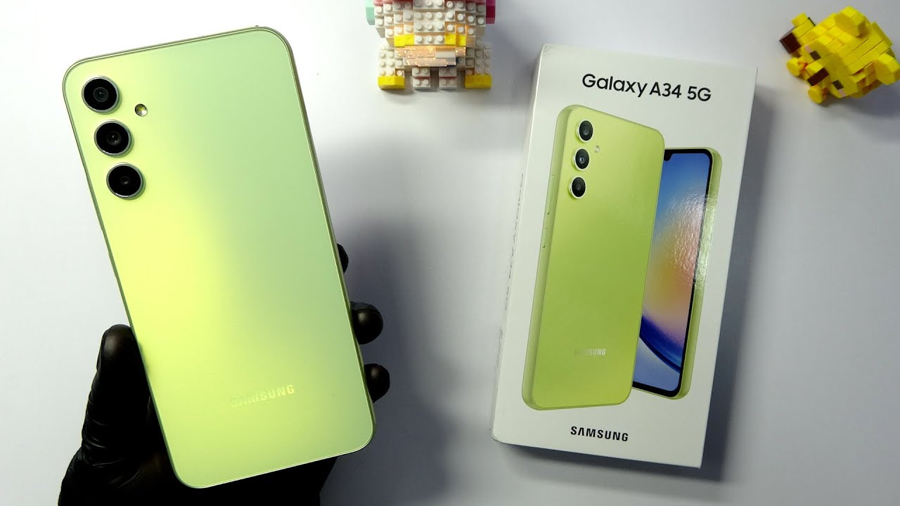 Samsung Galaxy A34 5G Unboxing | Hands-On, Antutu, Design, Unbox ...