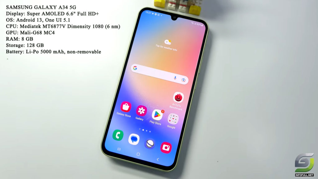 Samsung Galaxy A34 5G Unboxing | Hands-On, Antutu, Design, Unbox ...