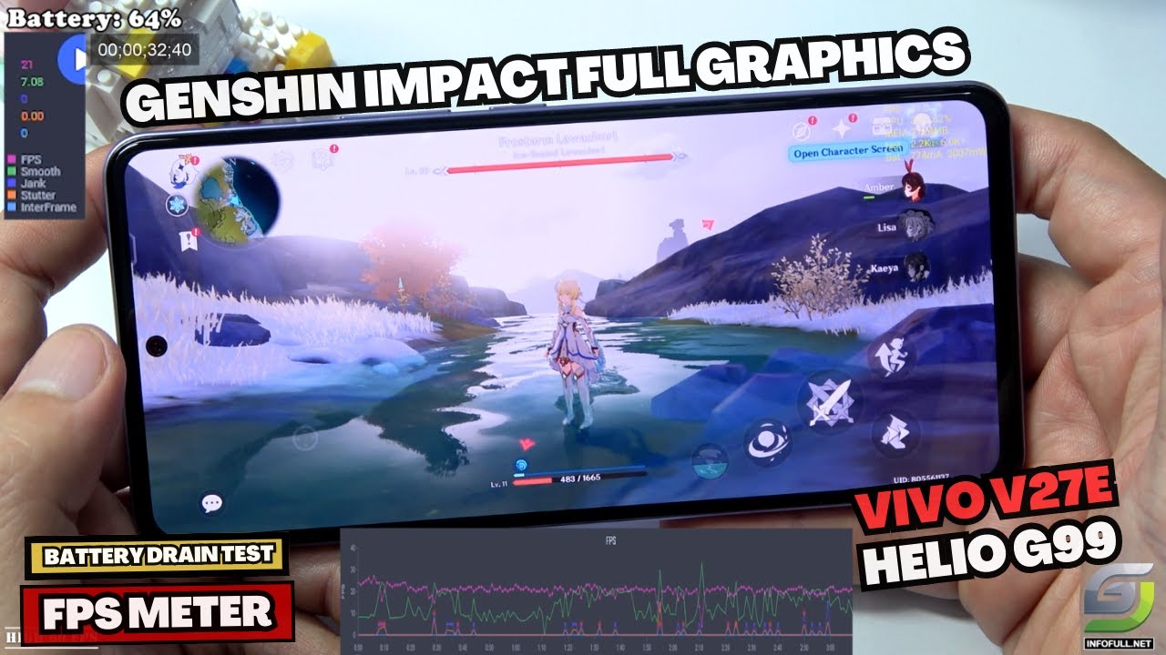 Vivo V27e test game Genshin Impact | Low, Lowest, Medium, High and ...