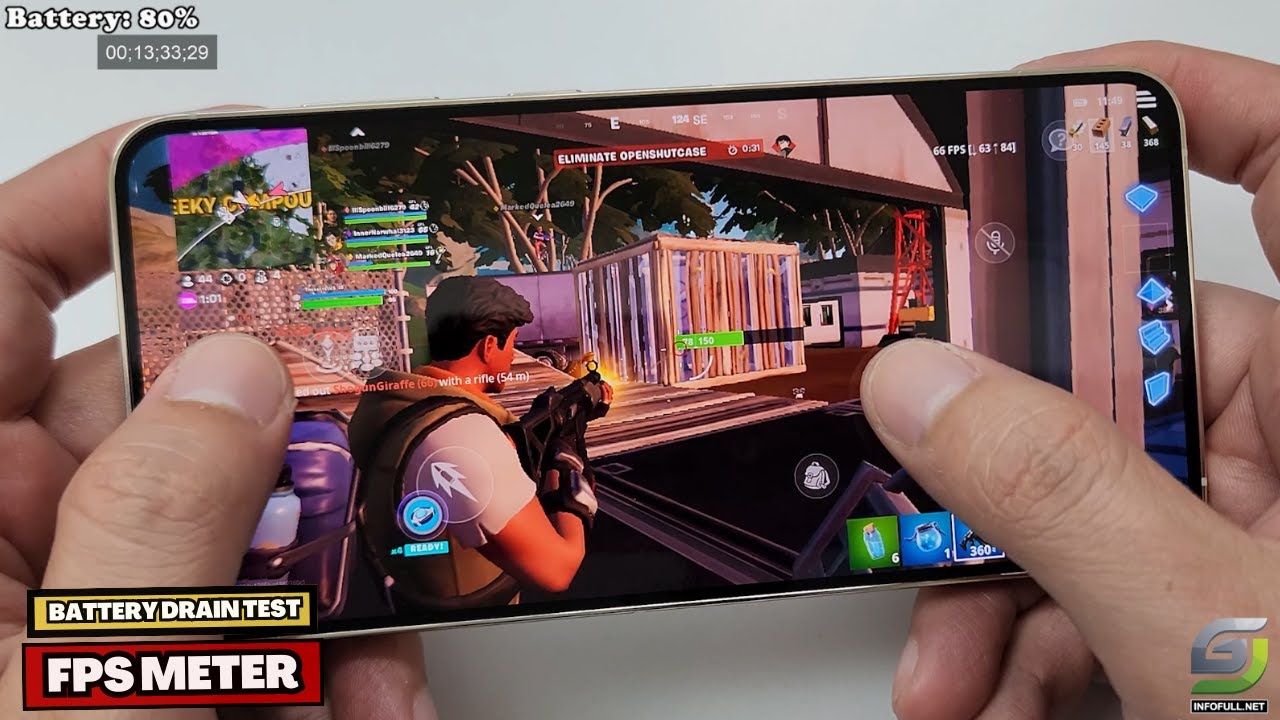 Samsung Galaxy S23 Plus Fortnite Gameplay New Update - GSM FULL INFO