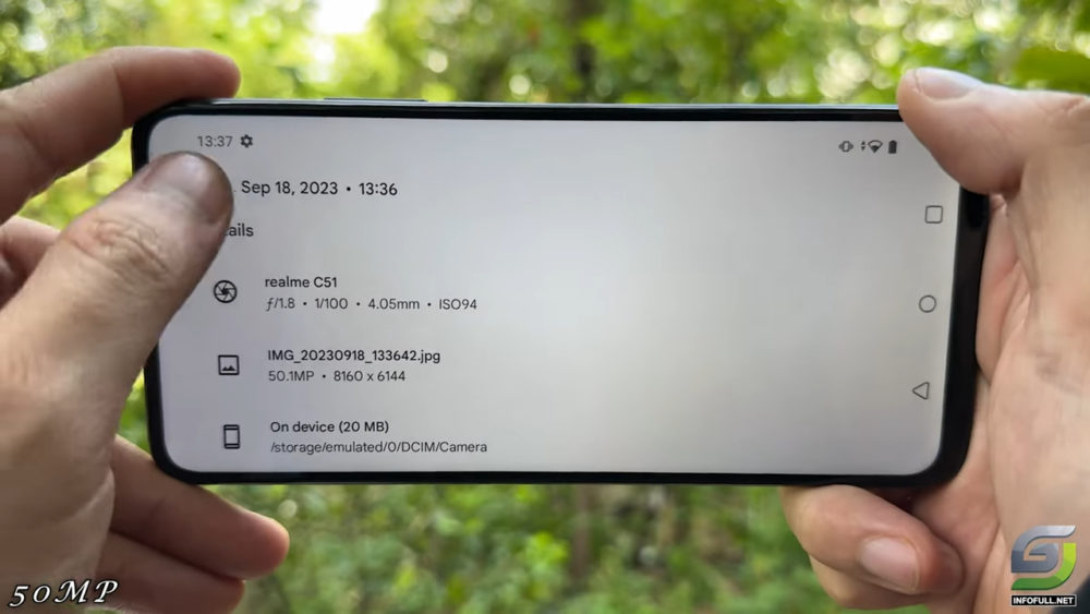 Realme C51 test camera full features with 50MP, Portrait, Night, Pro ...