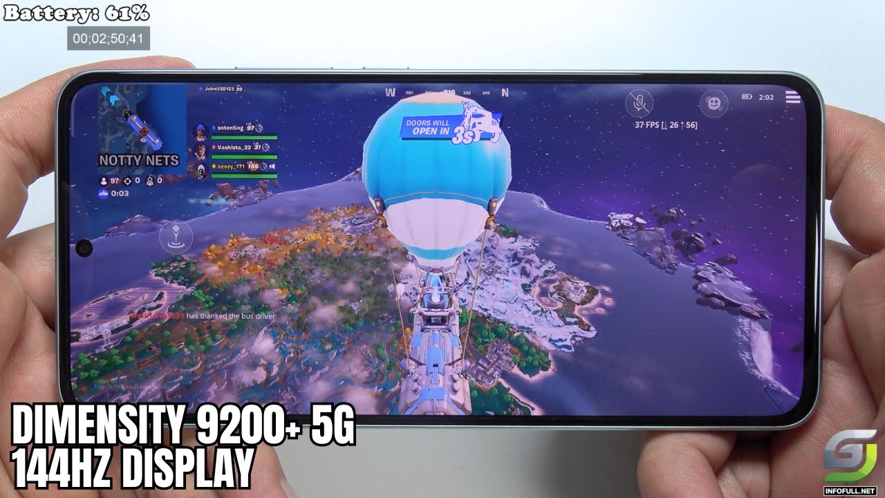 Xiaomi 13T Pro Fortnite Gameplay | Dimensity 9200+ 5G - GSM FULL INFO