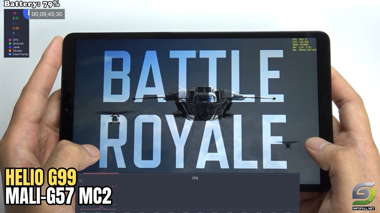 Samsung Galaxy Tab A9 test game Call of Duty Mobile CODM - GSM FULL INFO