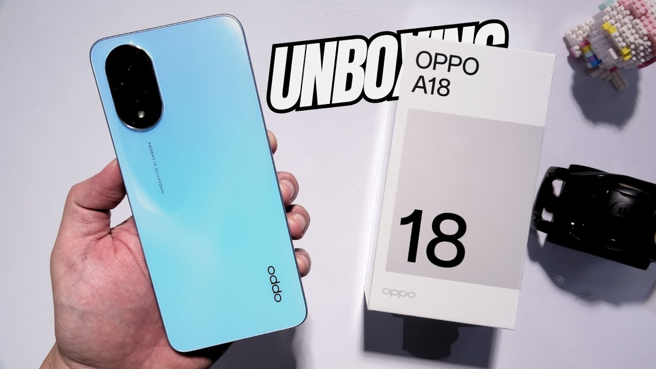 Oppo A18 Unboxing | Hands-On, Design, Unbox, Set Up new, Camera Test ...