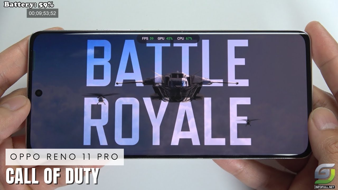 Oppo Reno11 Pro test game Call of Duty Mobile CODM | Dimensity 8200 5G ...
