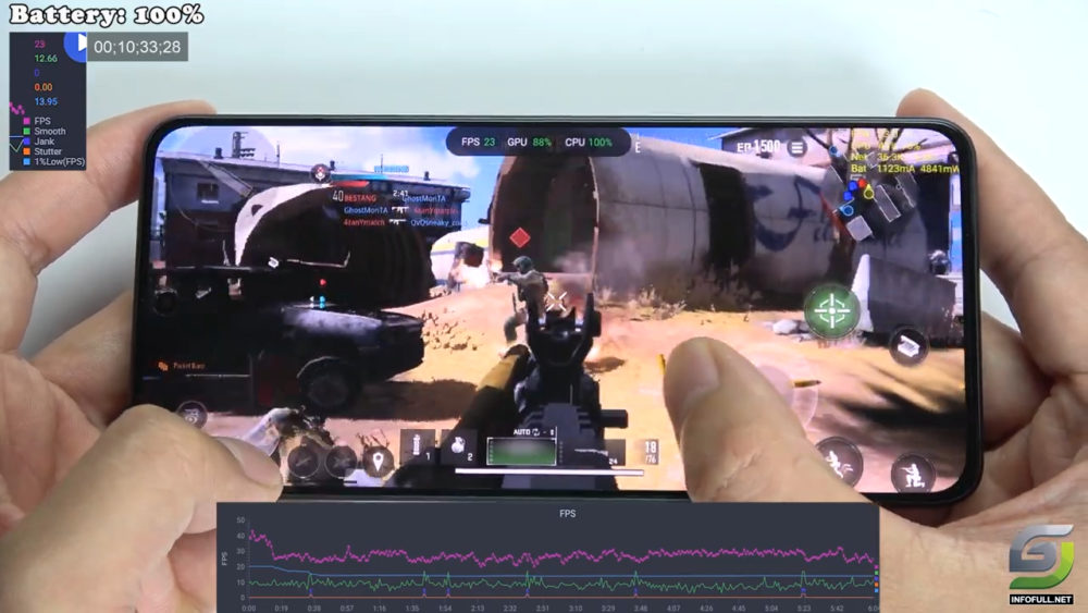 Oppo Reno11 F test game Call of Duty Warzone | Dimensity 7050 - GSM ...