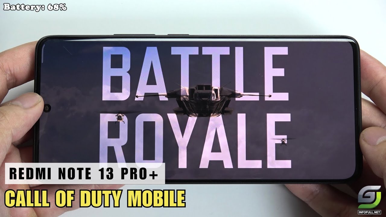Xiaomi Redmi Note 13 Pro Plus test game Call of Duty Mobile CODM ...