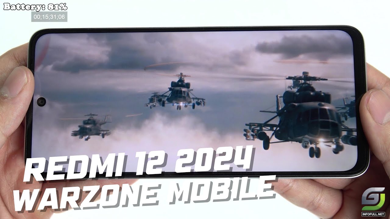 Xiaomi Redmi 12 test game Call of Duty Warzone Update 2024 | Helio G88 ...