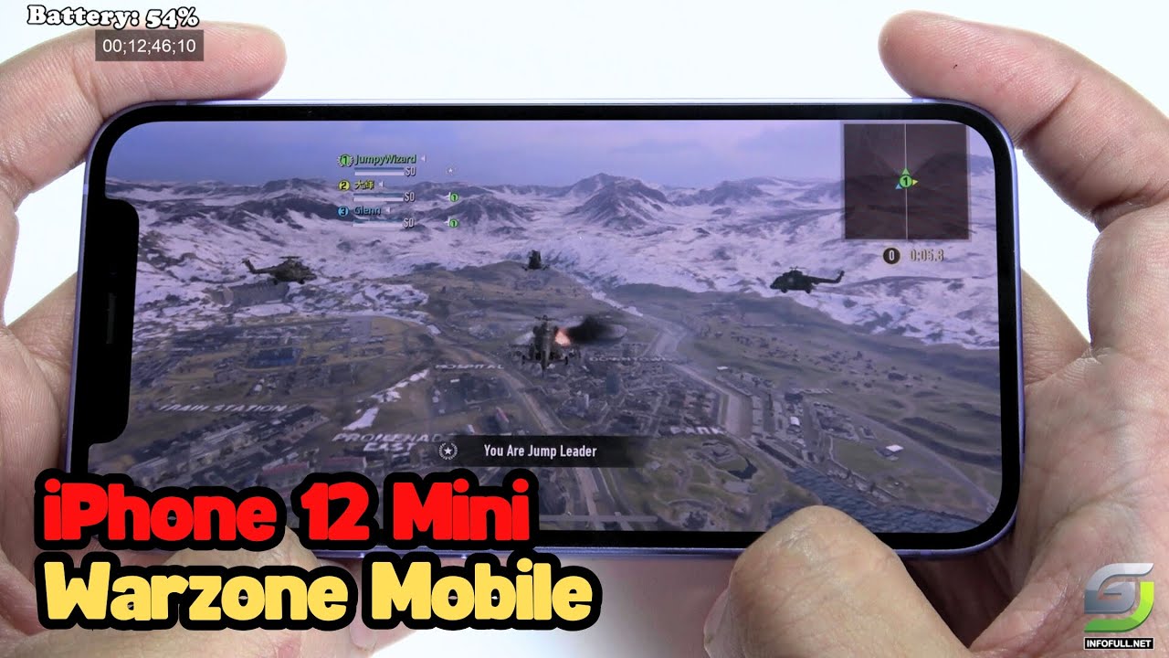 iPhone 12 Mini test game Call of Duty Warzone Mobile | Apple A14 Bionic ...
