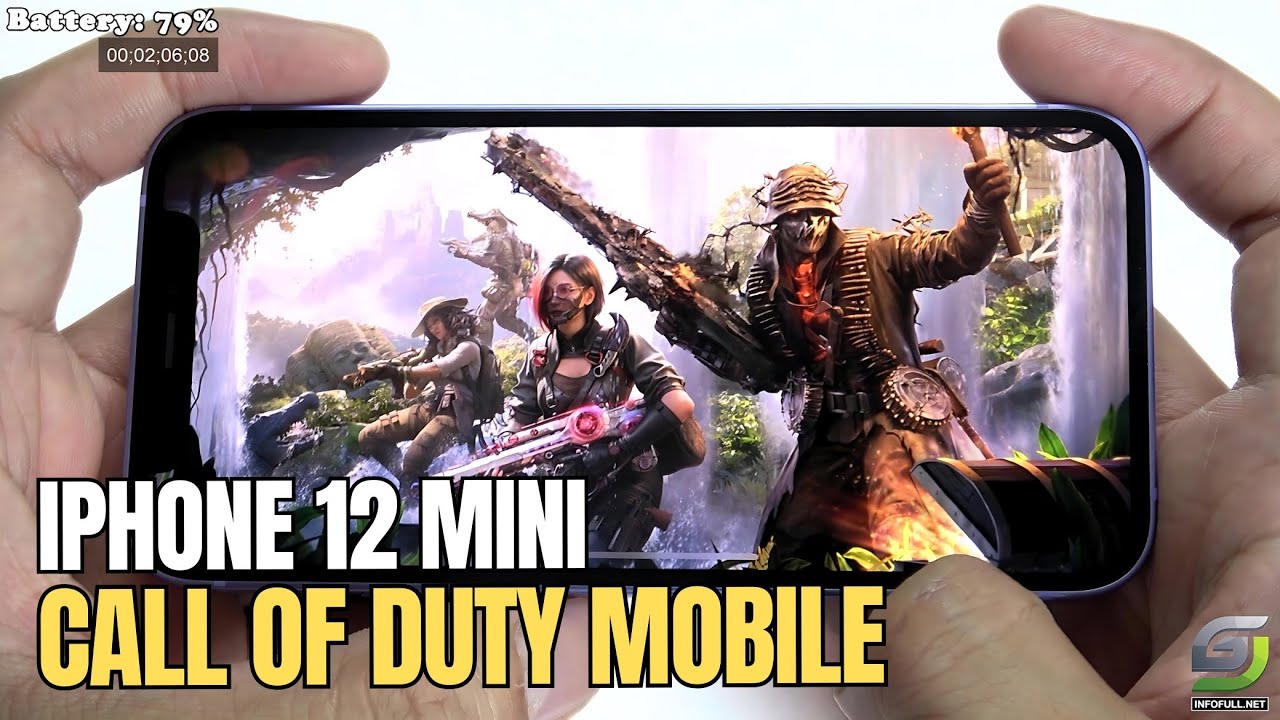 iPhone 12 Mini test game Call of Duty CODM Update 2024 | Apple A14 ...