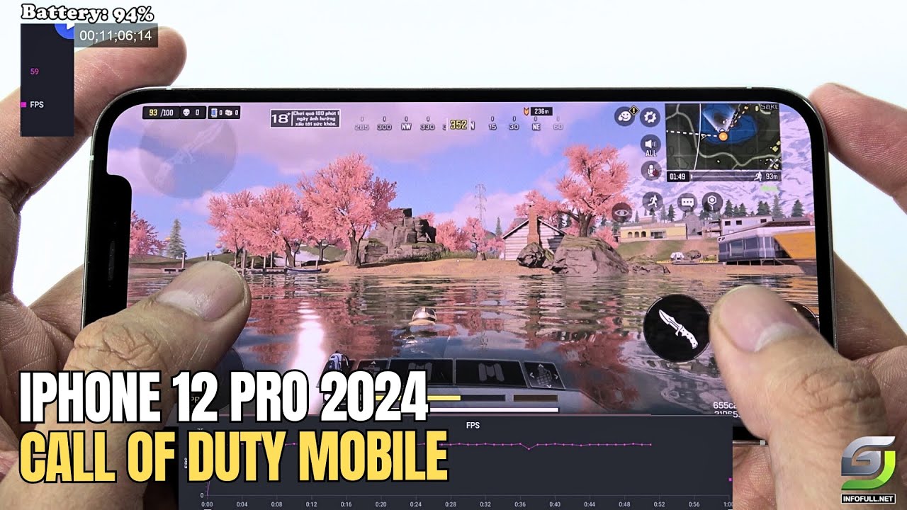 iPhone 12 Pro test game Call of Duty Mobile CODM Update 2024 | Apple ...