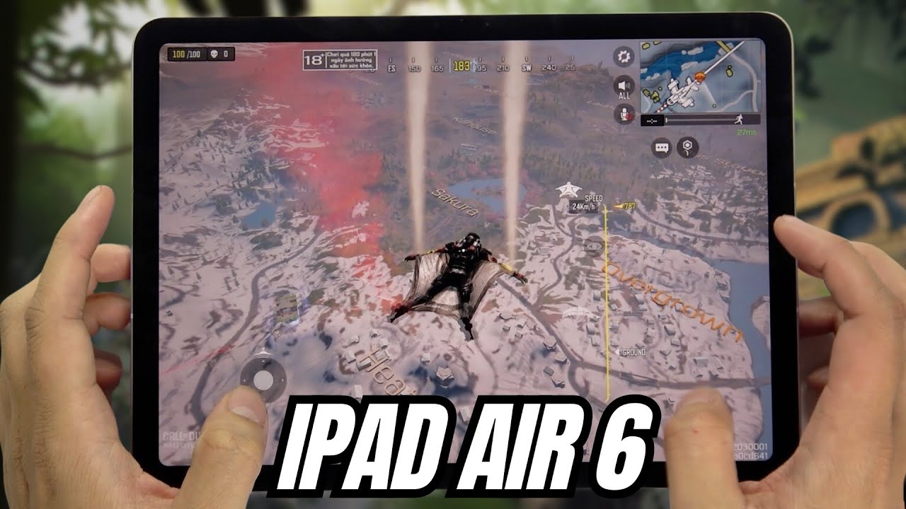 iPad Air 6 2024 test game Call of Duty Mobile CODM | Apple M2 - GSM ...