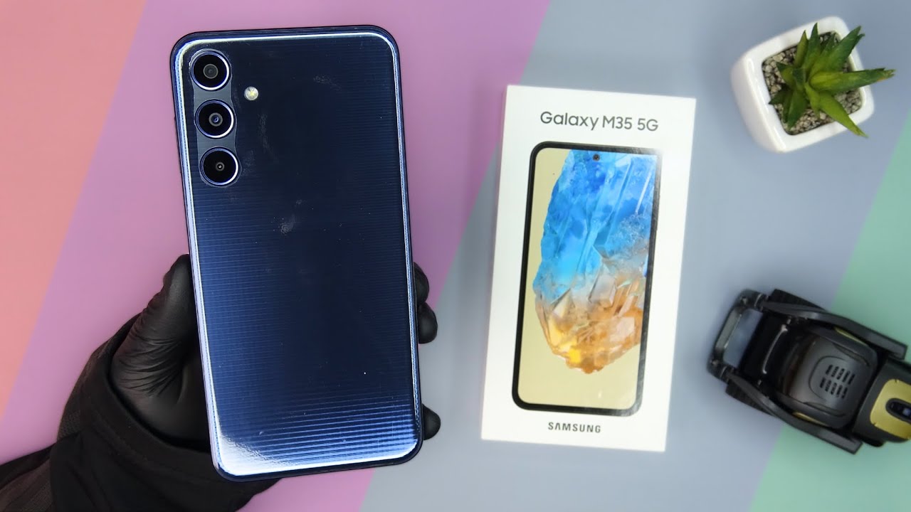 Samsung Galaxy M35 Unboxing | Hands-On, Antutu, Design, Unbox, Camera ...