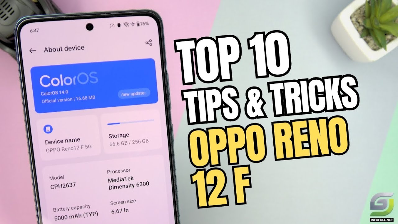 Top 10 Tips and Tricks Oppo Reno12 F you need know - GSM FULL INFO